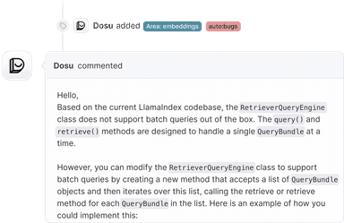 Dosu | For your open-source project.